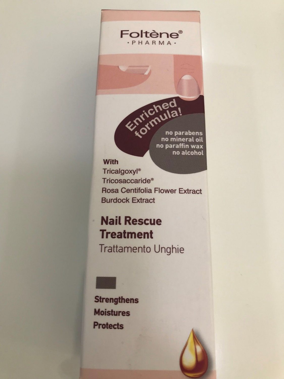 FOLTENE PHARMA NAIL TREATMENT REPAIR FRAGILE DRY STRONGER LONGER ...
