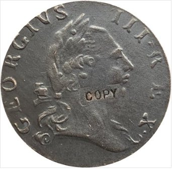 US Coin 1773 USA colonial issues coins copy