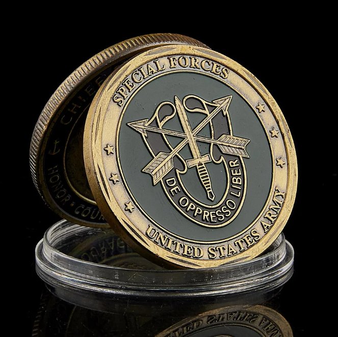 United States Army Special Forces Faithful and True Green Berets ...