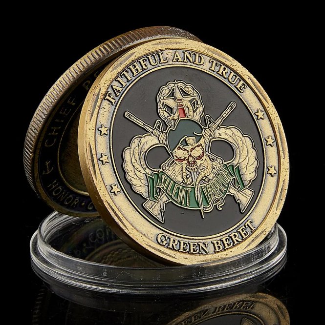United States Army Special Forces Faithful and True Green Berets ...