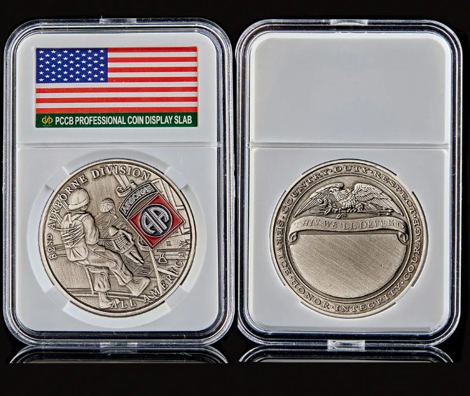 82nd Airborne Division Command Sergeant Major Army Challenge Coin USA ...
