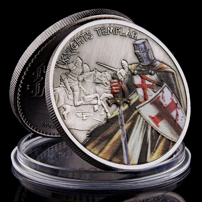 Masonic Exchange Red Knights Templar Crusaders Freemason Souvenir ...