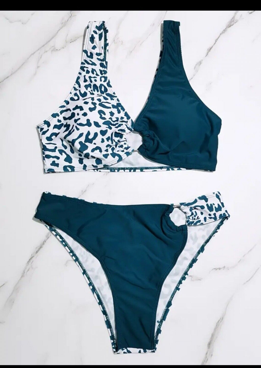 Women Swimsuit Bikini Set Swimwear Ladies Wire-free Bathing Suit Small