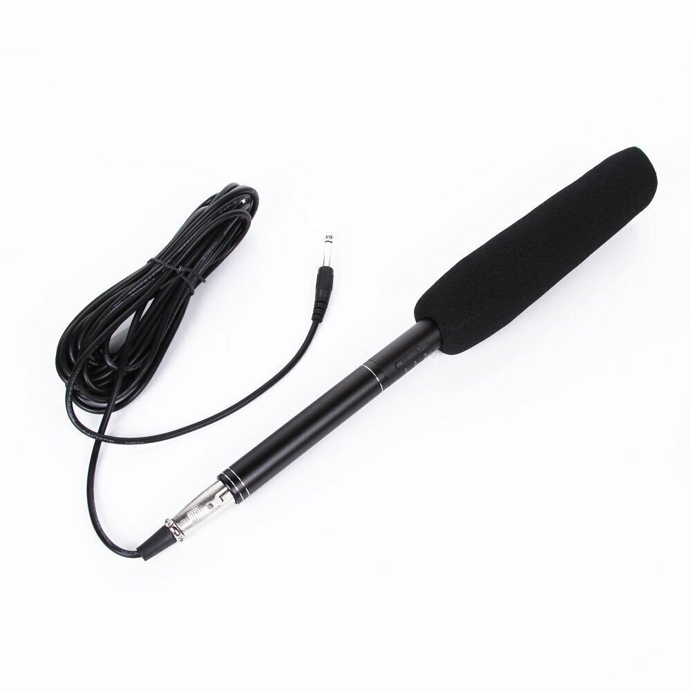 Professional Camera Camcorder Shotgun Mic with Microphone for Interview ...