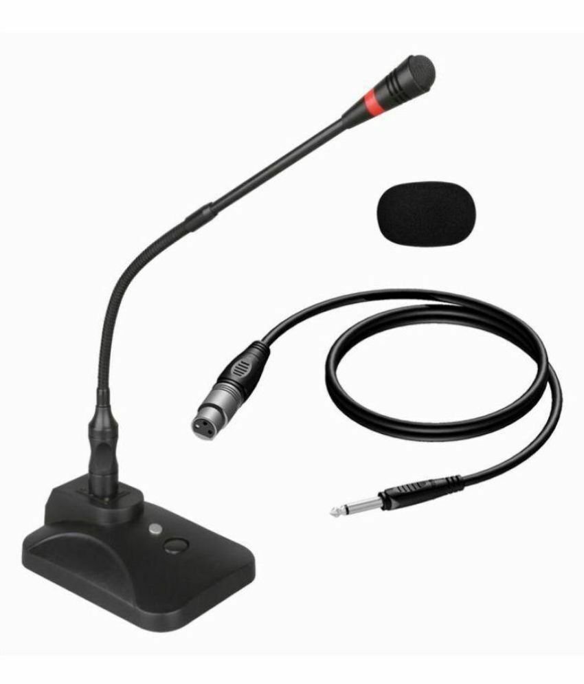 Conference Gooseneck Wired Microphone System Table Mounted Condenser ...