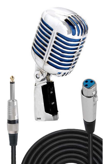 Professional Vintage Classic-Iconic Retro Style, Dynamic Microphone ...