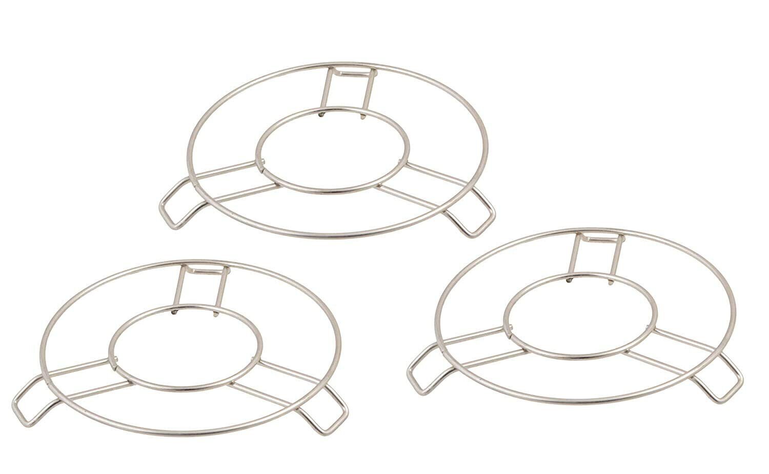 Stainless Steel Round Cooker Rack Stand Cookware Tool,Thick Trivet ...