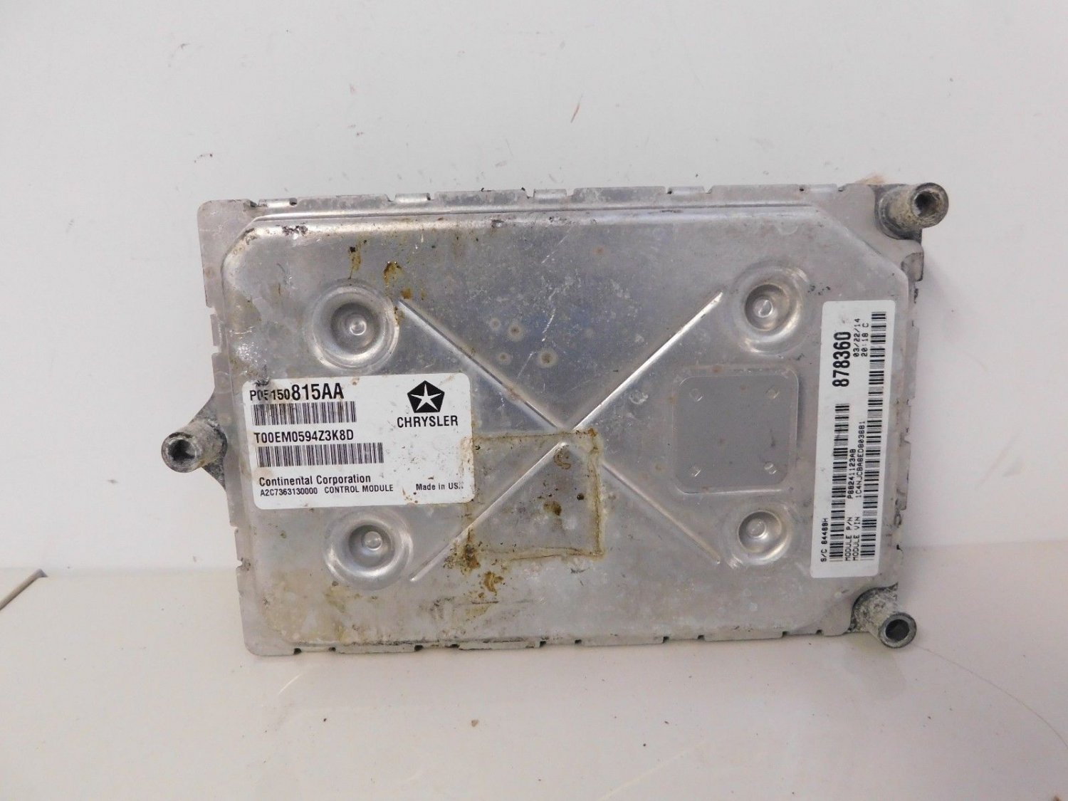 2014 2015 Jeep Compass Sport Engine Control Module ECM ECU EBX Computer ...