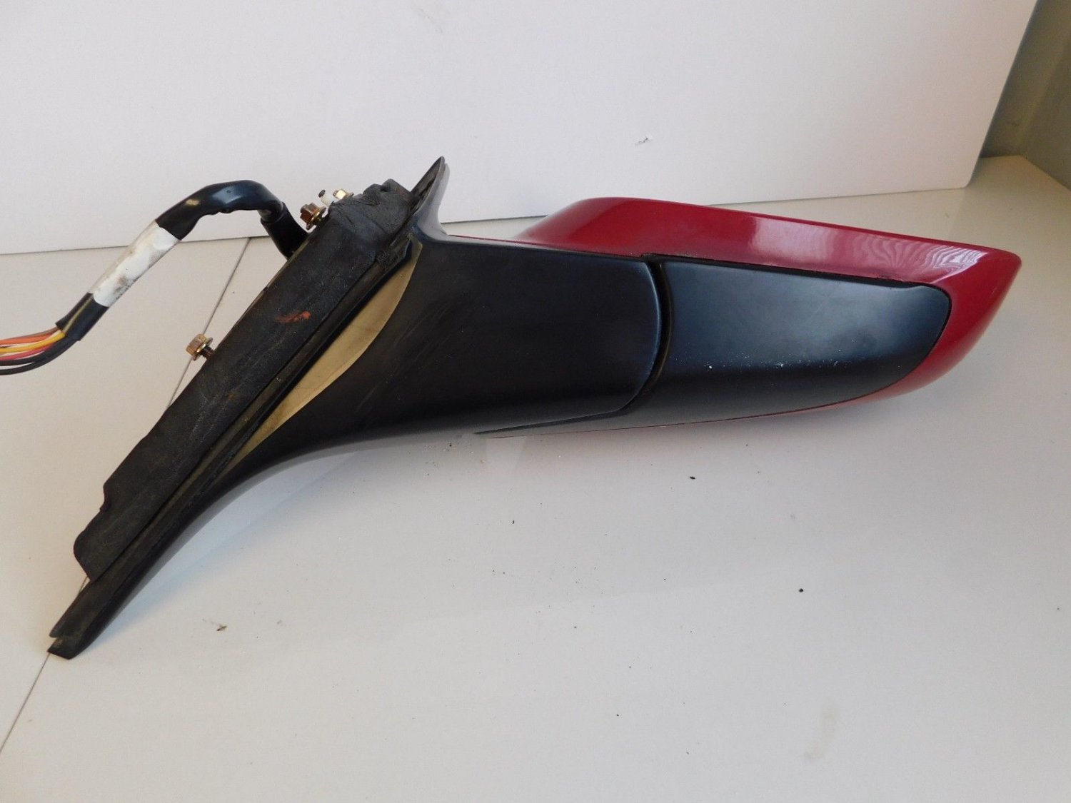 2001 Acura CL Type S 3.2 Passenger Rear View Power Door Mirror Red OEM