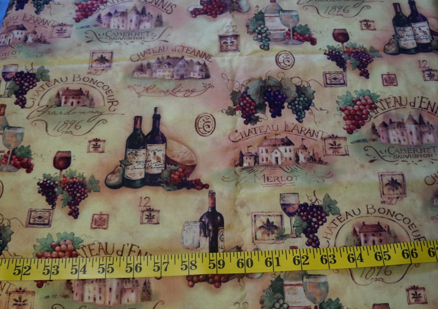 Reserved for Sherry Provence Bordeaux Scenic Patch Wine Susan Winget ...