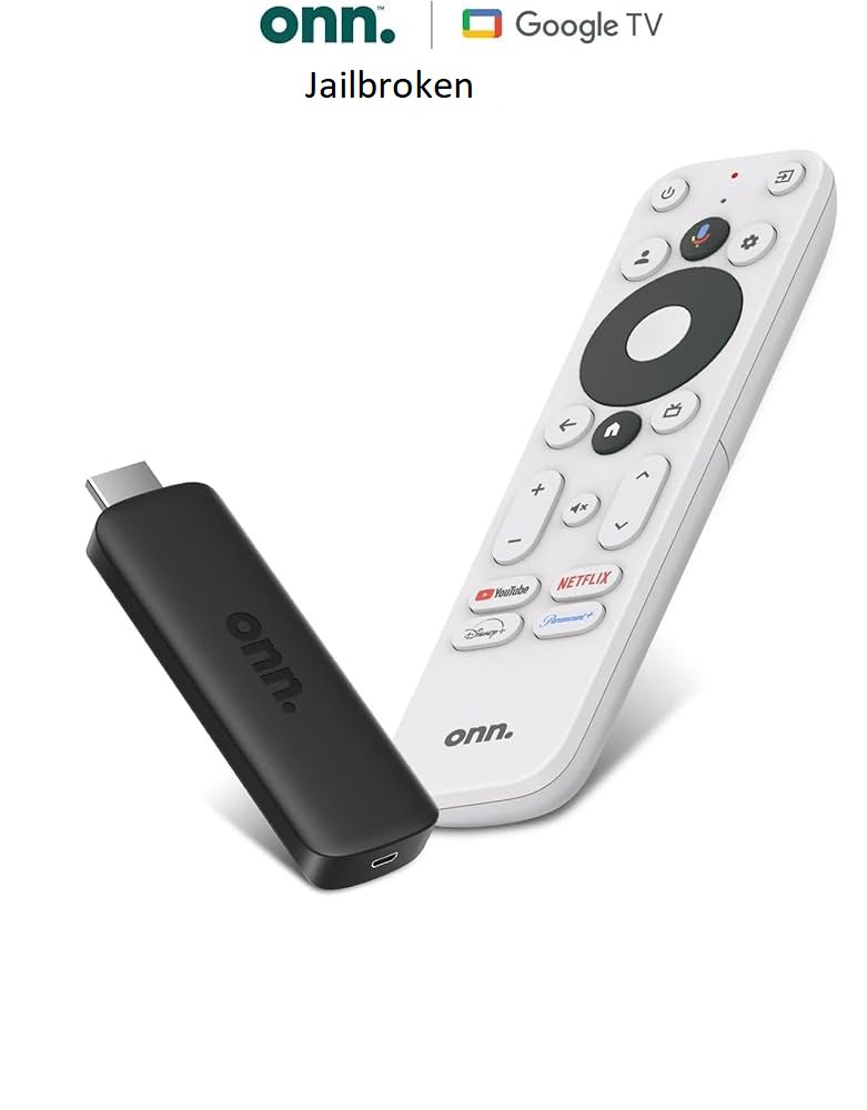 Onn Android OS TV Stick Movies TV Shows Sports