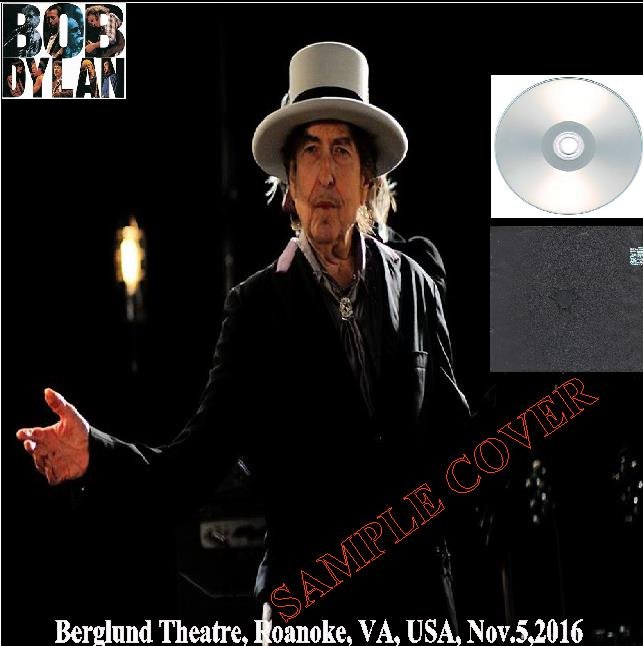Bob Dylan - Berglund Performing Arts Theatre, Roanoke, VA, USA Nov.5 ...