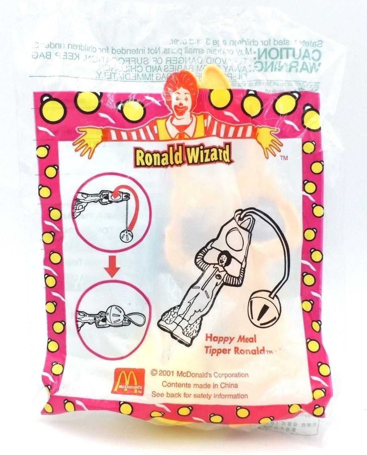 2001 Ronald Wizard McDonalds Happy Meal Toys & Collectibles Full Set of ...