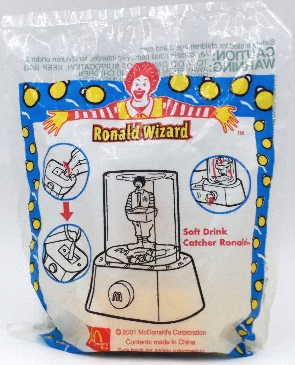 2001 Ronald Wizard McDonalds Happy Meal Toys & Collectibles Full Set of ...
