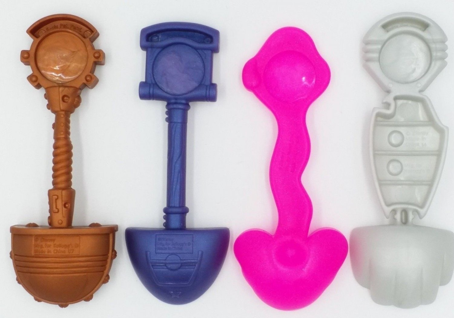 Kelloggs Disney Treasure Planet Spoons B.E.N Morph, Jim Hawkins, J ...