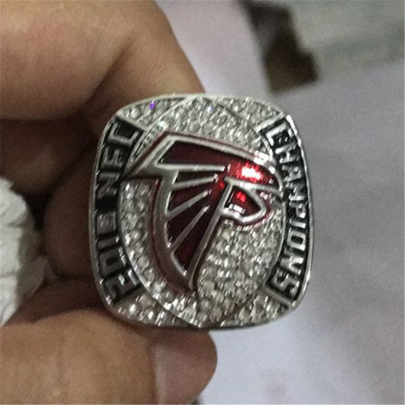 New Arrival 2016 Atlanta Falcons NFC Championship Rings-in Underwear from