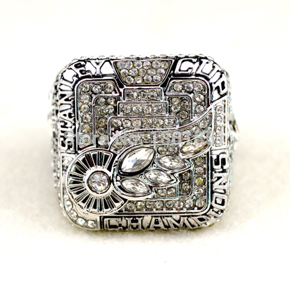 2008 REPLICA ICE HOCKEY DETROIT RED WINGS CHAMPIONSHIP RING FOR FANS CHAMPI