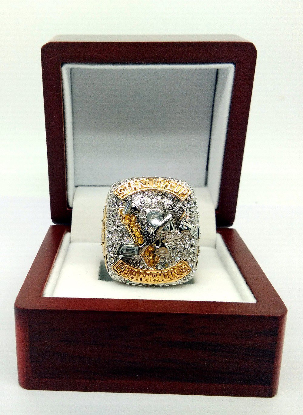 YKIN 2017 STANLEY CUP Heavyweight Boxing Championship Ring Mens Jewelry Ch