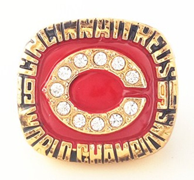 High quality 1990 cincinnati reds world series championship ring-in Rings f