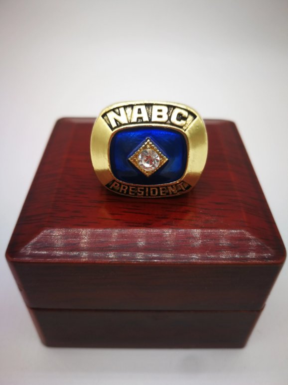 1994-1995 NABC President BILL KNAPTON replica ring