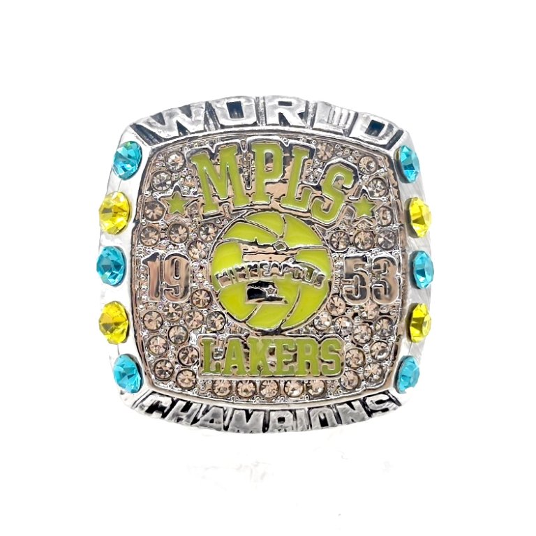 1953Minneapolis Lakers NBA Basketball championship ring