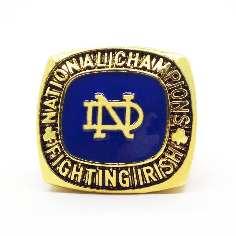 1929 National Notre Dame Championship ring