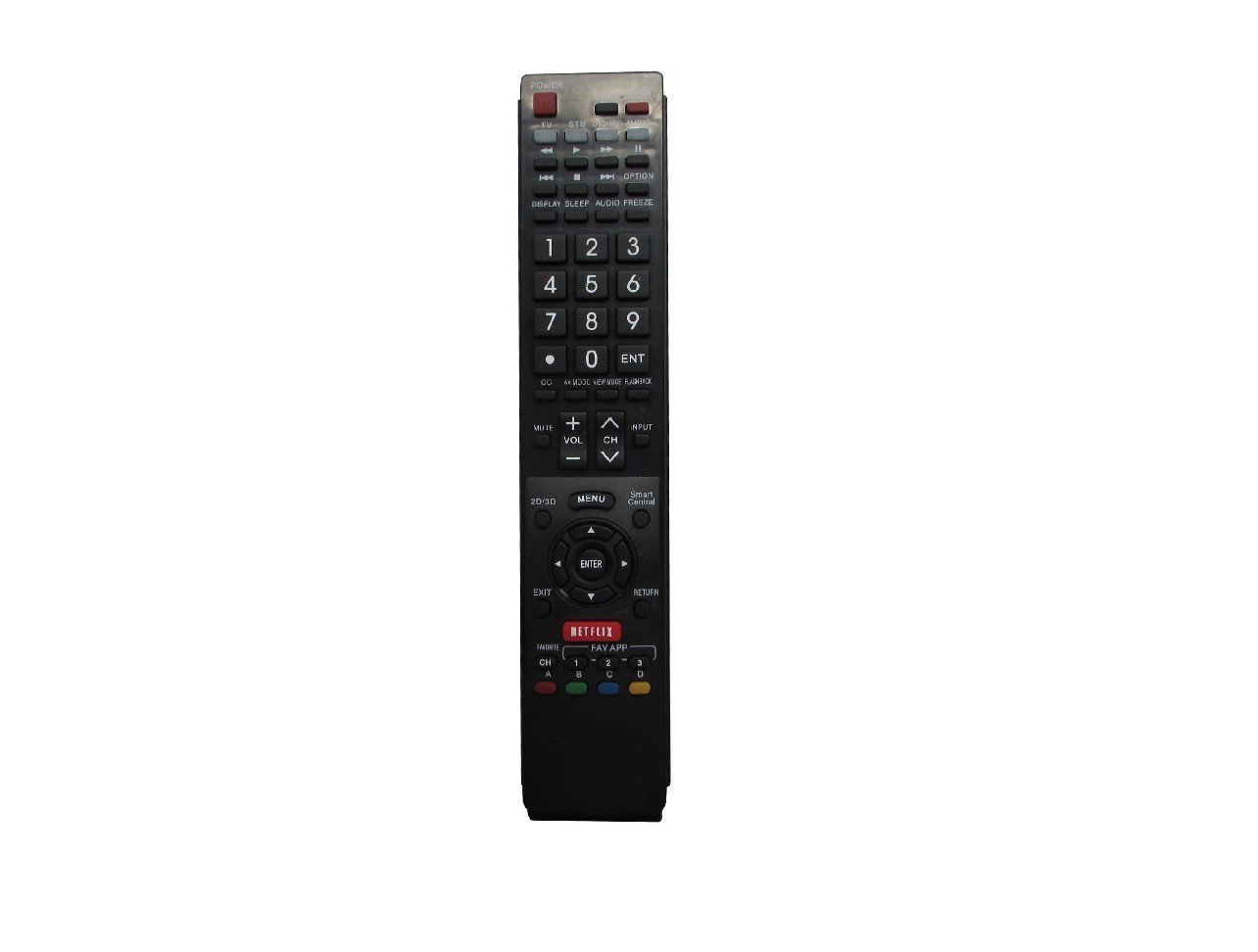 Replacement Remote Control For Sharp 600153E00579G LC-42LE540U LC ...
