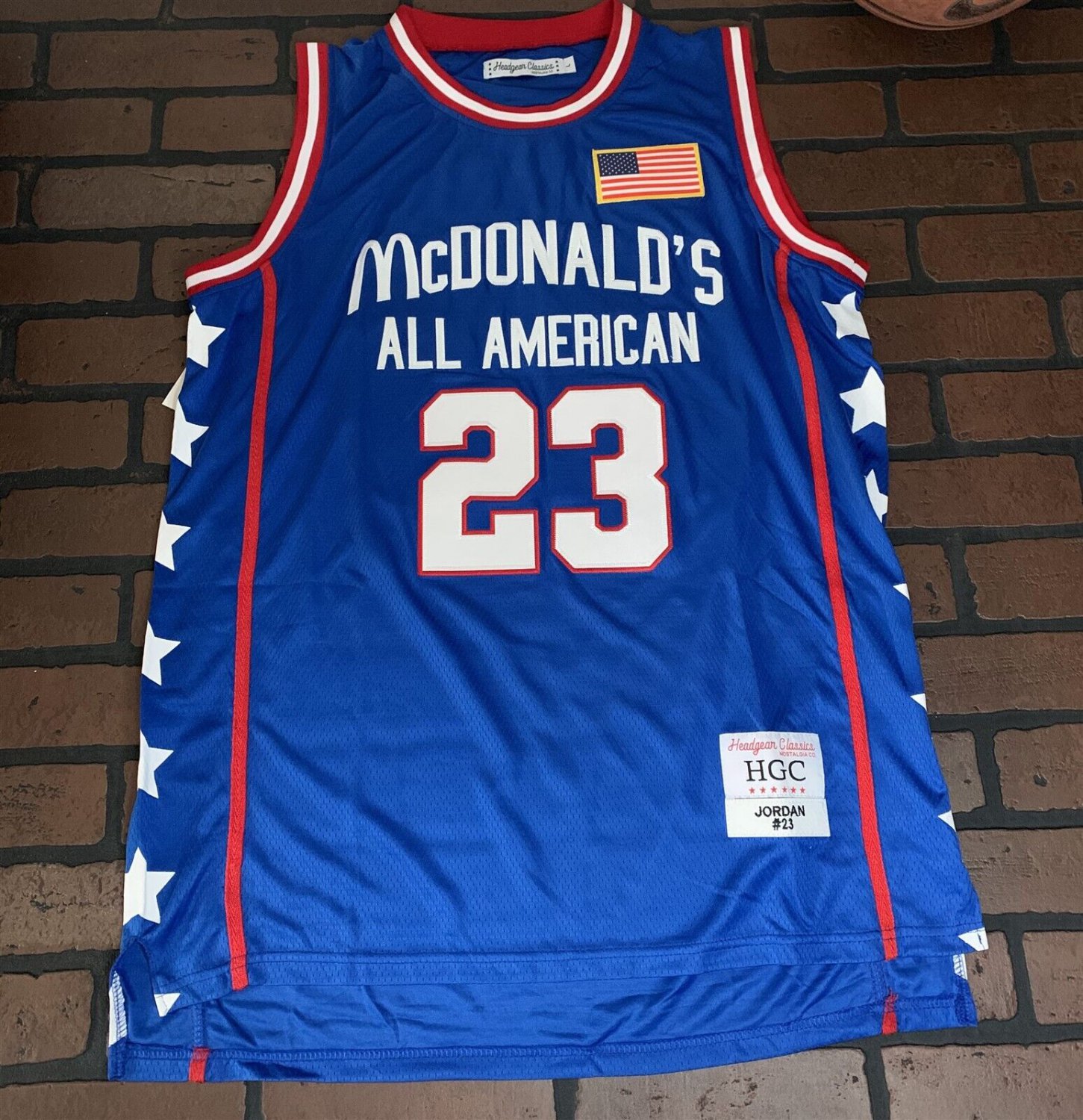 JORDAN McDONALD's #23 Headgear Classics Basketball Jersey~Never Worn~S ...