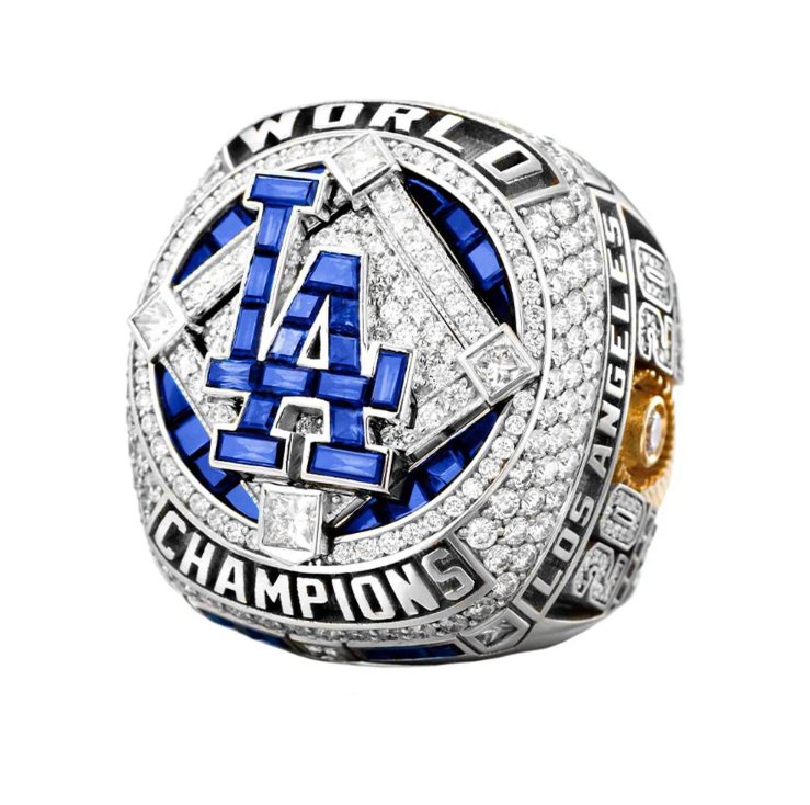 2020 Los Angeles Dodgers World Series Championship Ring - Seager