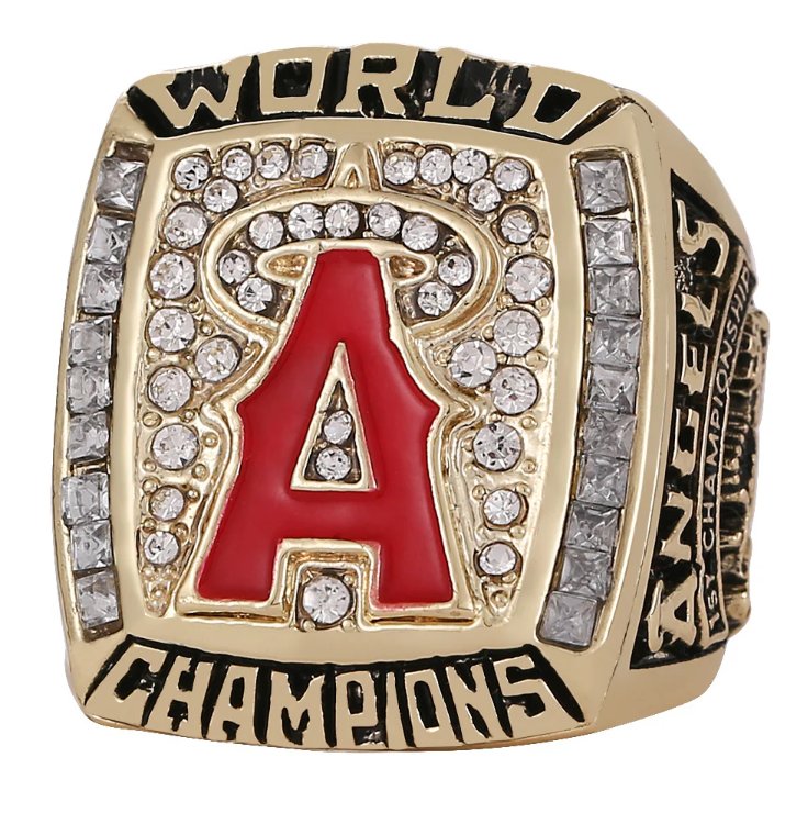 2002 Anaheim Angels World Series Championship Ring