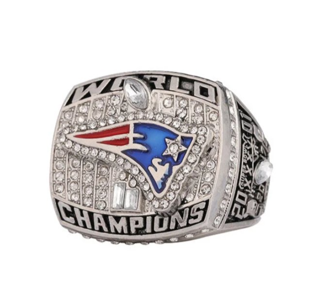 2001 New England Patriots Super Bowl Championship Ring