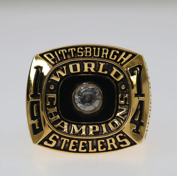 1974 Pittsburgh Steelers Super Bowl Ring