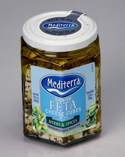 FETA, CHEESE APETINA CUBES IN OIL 6/5.25 oz $42.55
