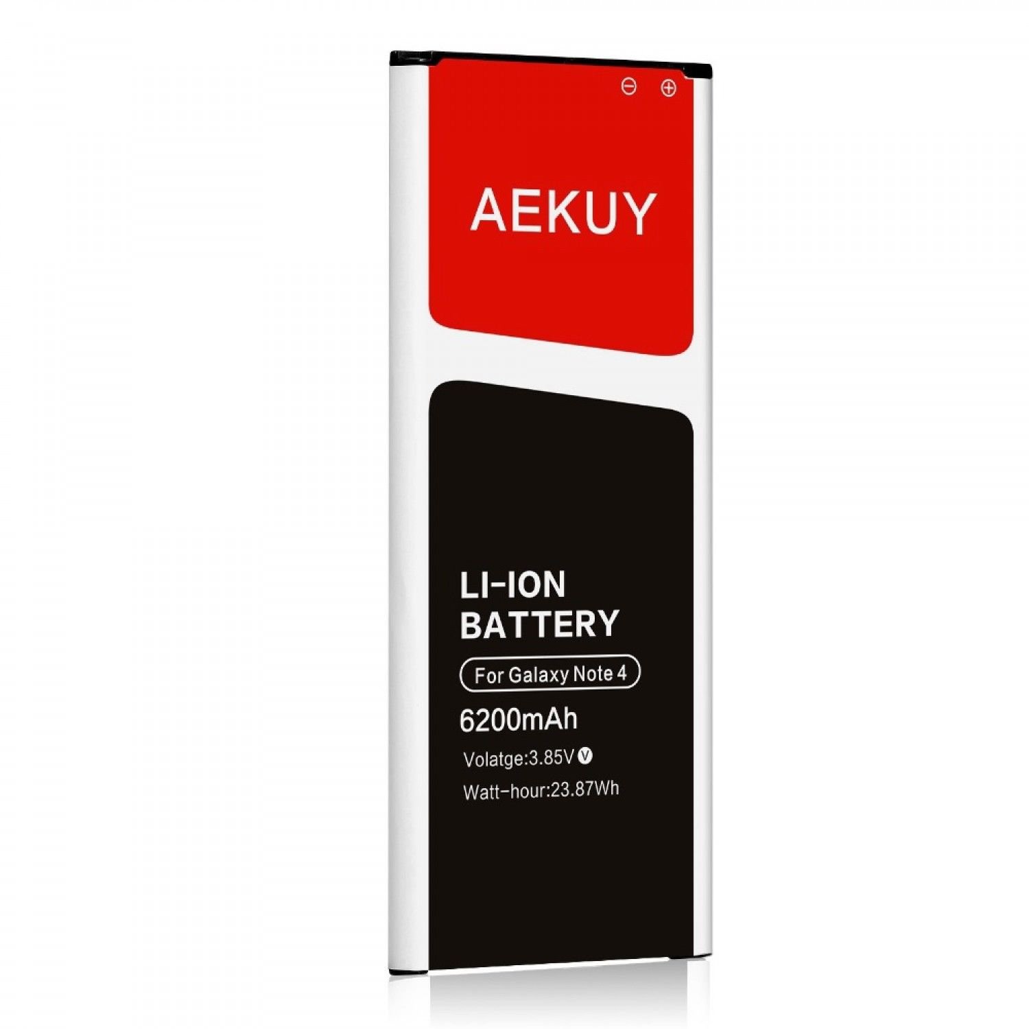 Note 4 Battery 6200mAh Replacement Li-Ion Battery For The Samsung ...