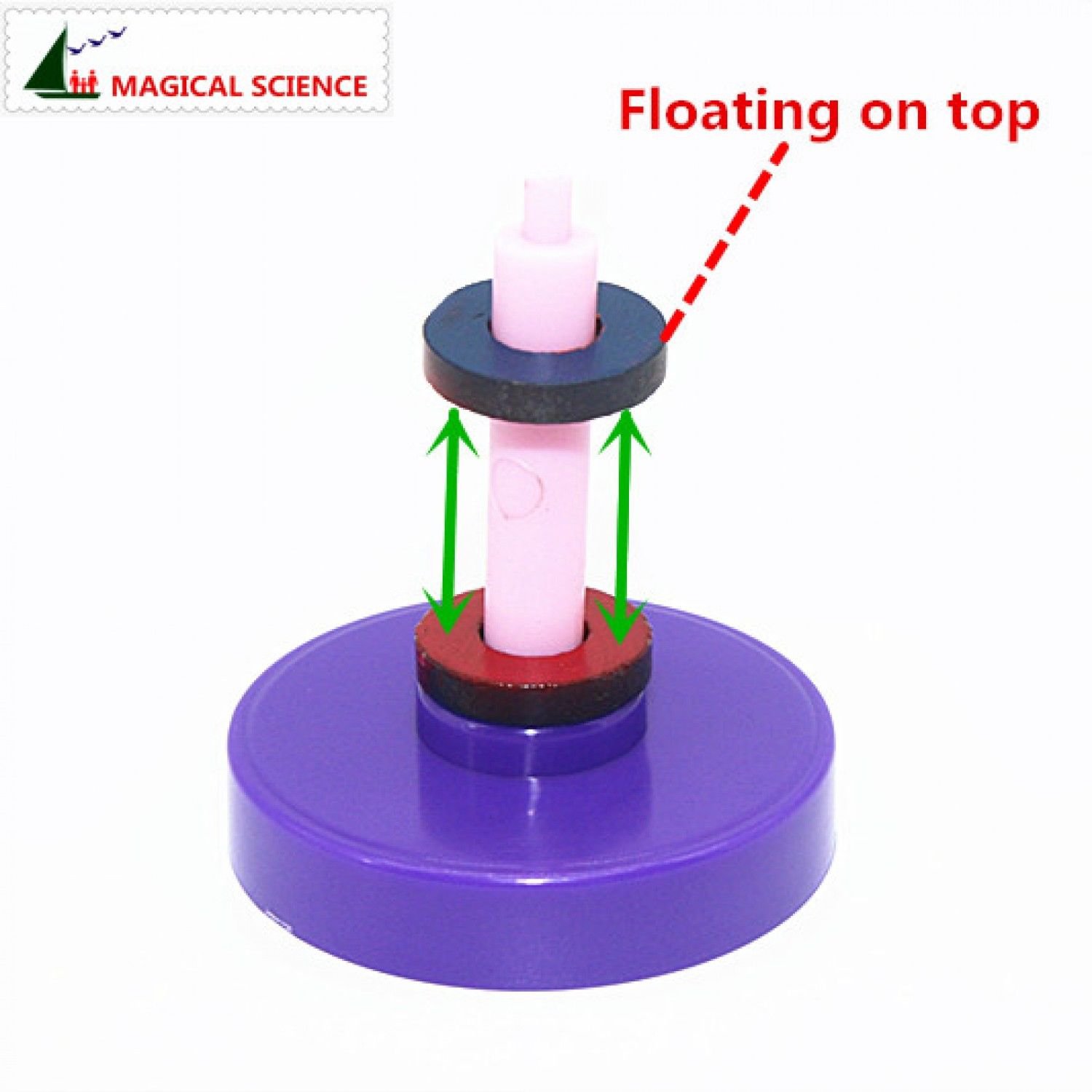 Fun Physics Experiment Magnetic Levitation Compass Diy Material ...