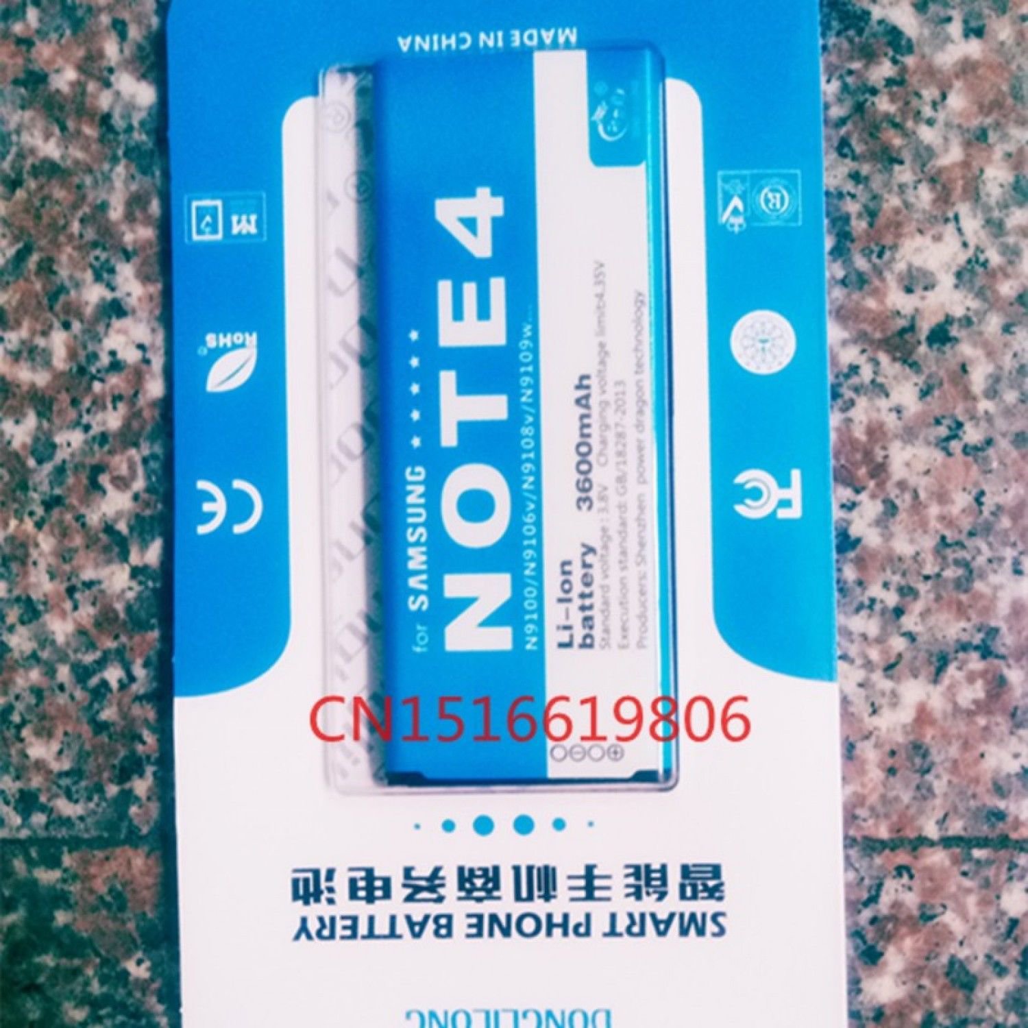 3600mAh Battery for Samsung Galaxy Note 4 N9100 SM-N910H SM-N910C SM-N910U