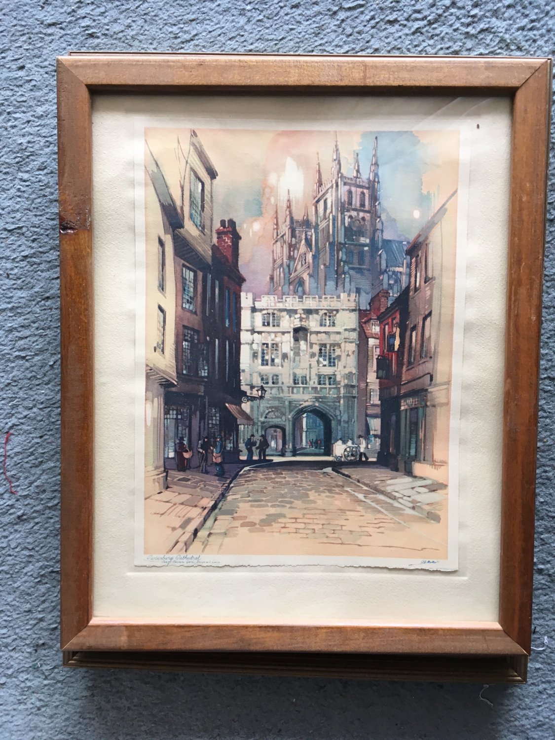 3 Vintage Al Mettel Lithograph Artwork:Havana Cardinal,Canterbury ...