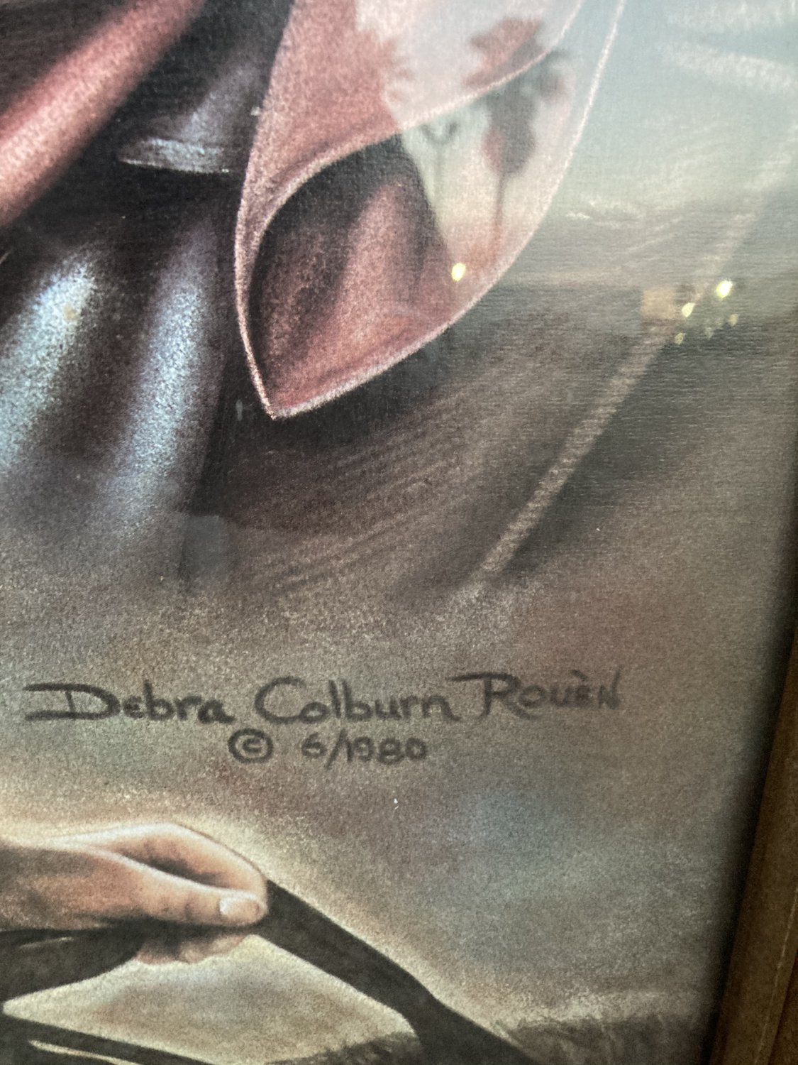 6/1980 Print By Debra Colburn Rouen. Great Find.