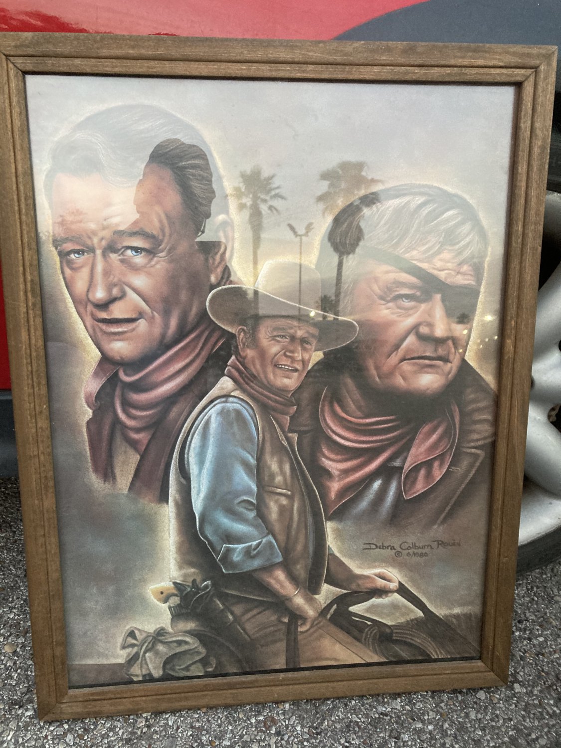 6/1980 Print By Debra Colburn Rouen. Great Find.