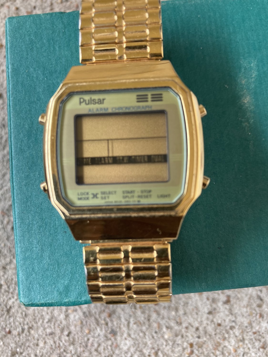 1970s Rare Vintage Pulsar Chronograph Digital Men's WATCH Watch. Great ...