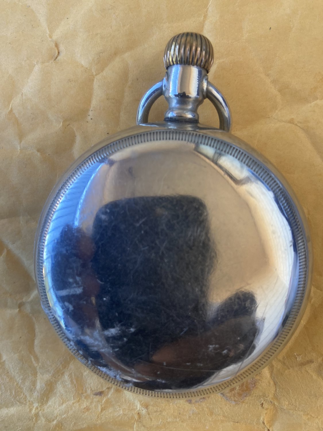 Vintage Elgin Pocket Watch Case As Is For Restoration .Great Find.