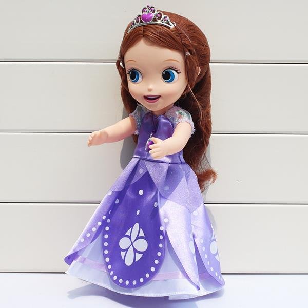 12 30cm New Arrival Sofia The First Princess Doll For Girl W 3 Dolls