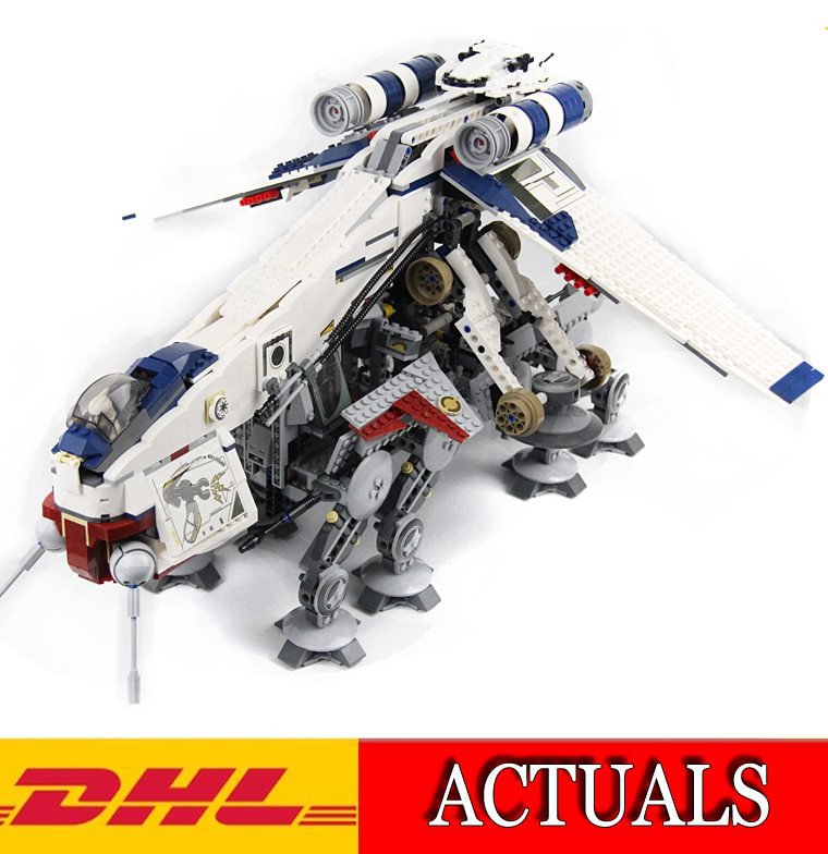 Star Wars Republic Dropship 10195 with AT-OT Compatible 05053