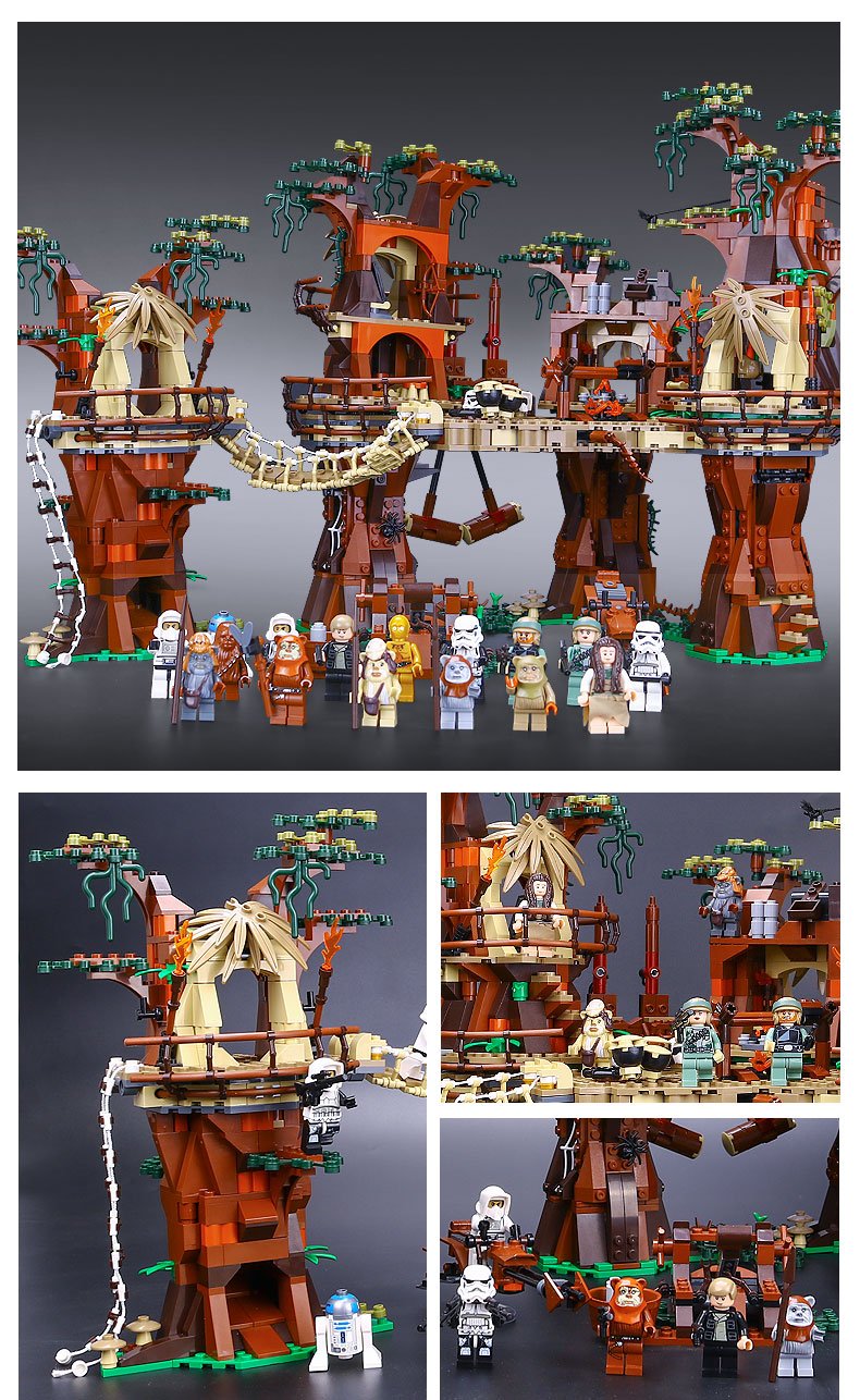 Star Wars Ewok Village 10236 Compatible 05047