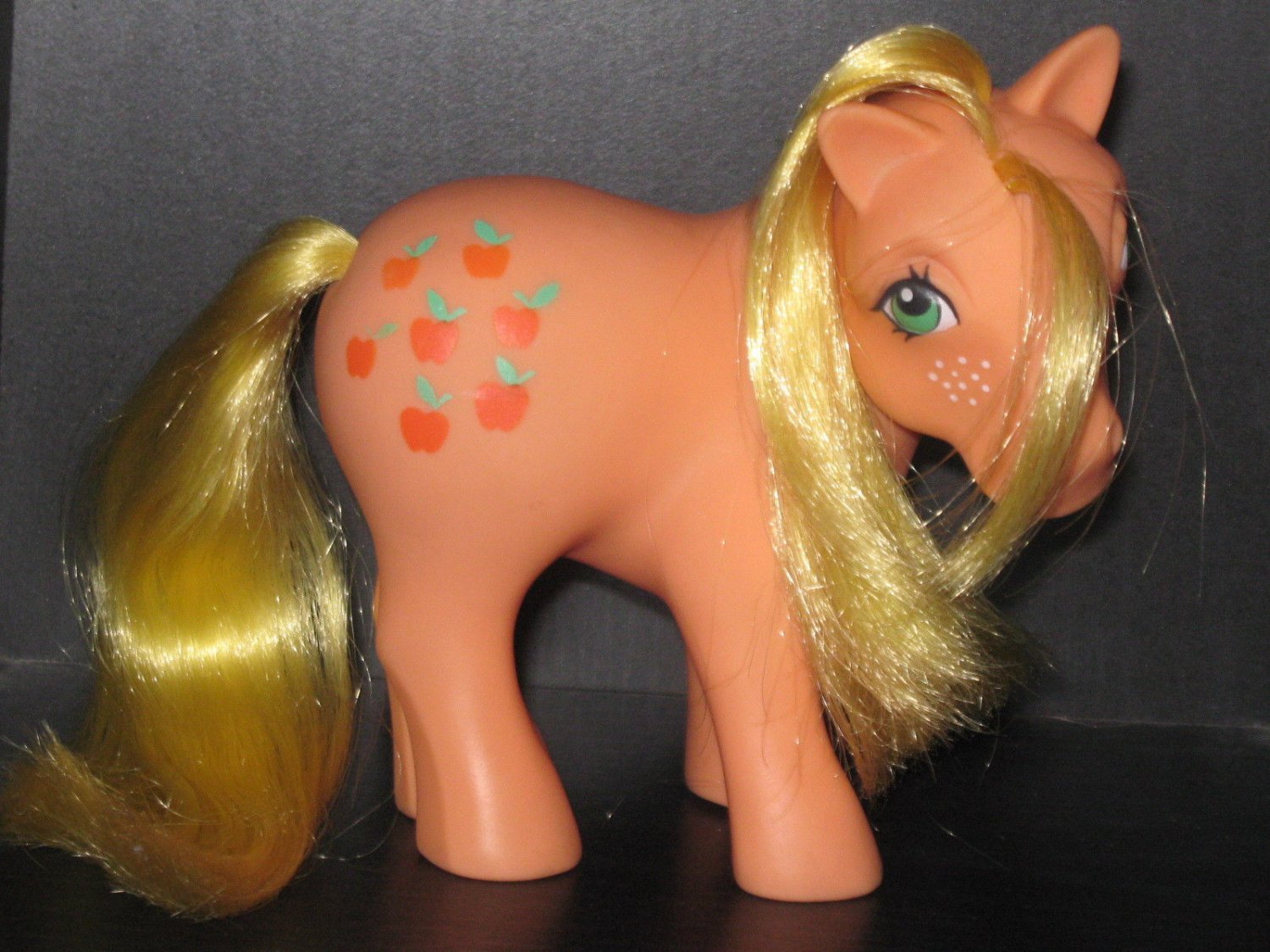 My little pony Vintage G1: LONG Hair APPLEJACK Variant APPLE JACK