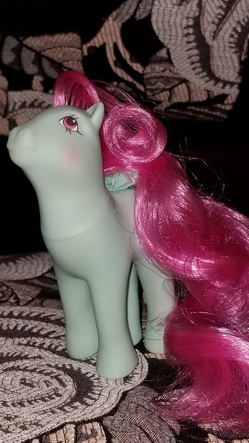 Vintage G 1 My Little Pony MLP Slumber Party : Pink Dreams Flutter Pony