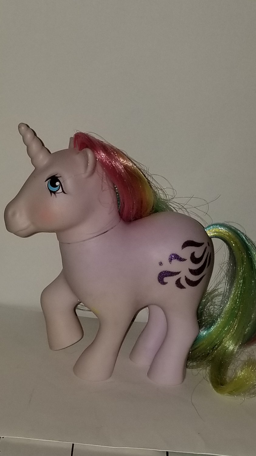 MLP My Little pony Vintage G1 - Windy - Rainbow Unicorn