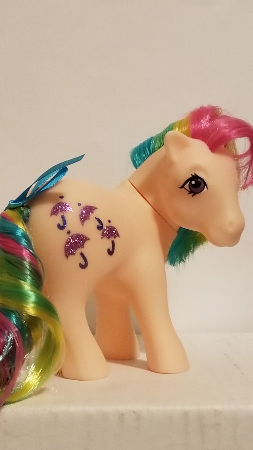 35th Retro G1 Anniversary My Little Pony MLP - Parasol - The Bridge