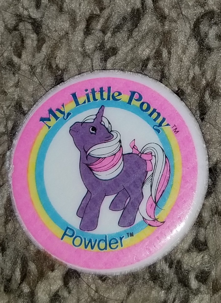 MLP My Little pony Vintage G1 - Sticker - Powder
