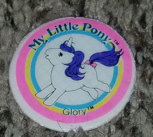 MLP My Little pony Vintage G1 - Sticker - Glory